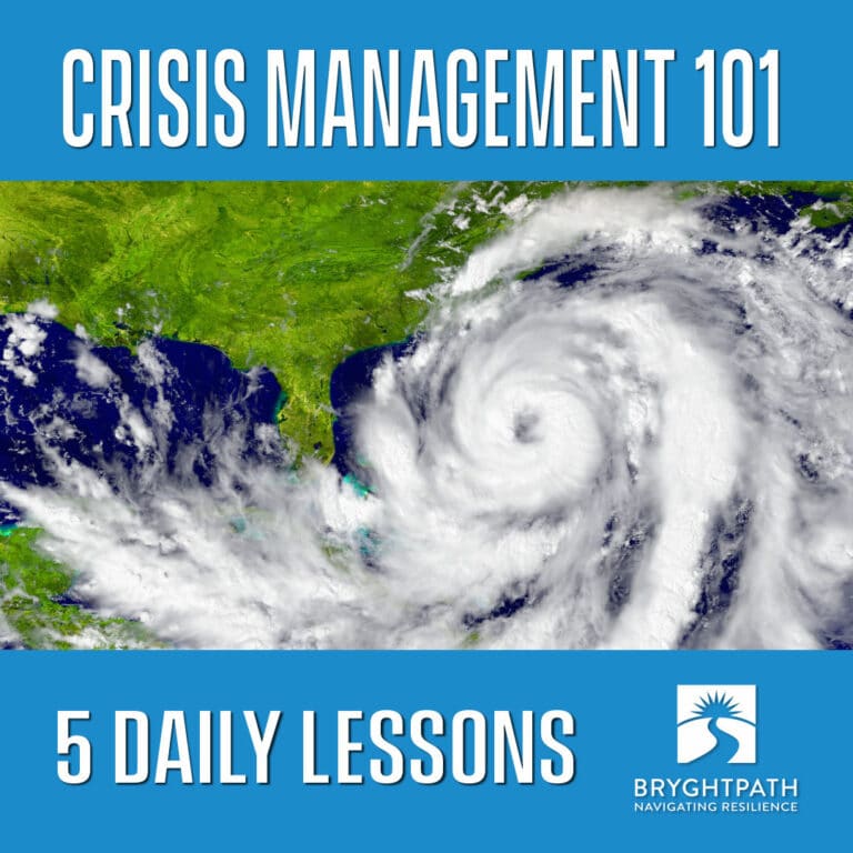 Free Crisis Management 101 Intro Course - Bryghtpath