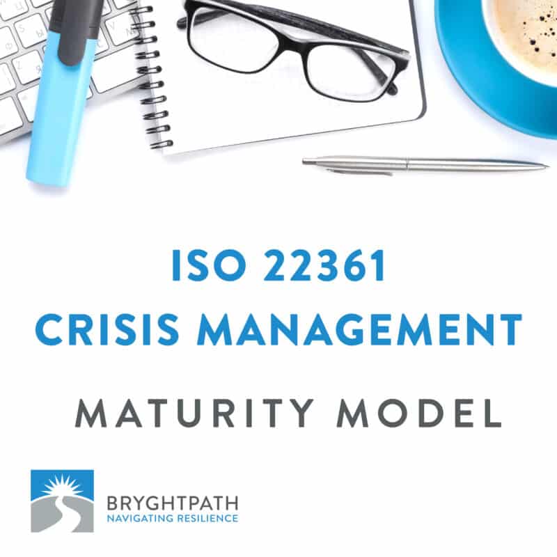 ISO 22361 Maturity Model - Bryghtpath